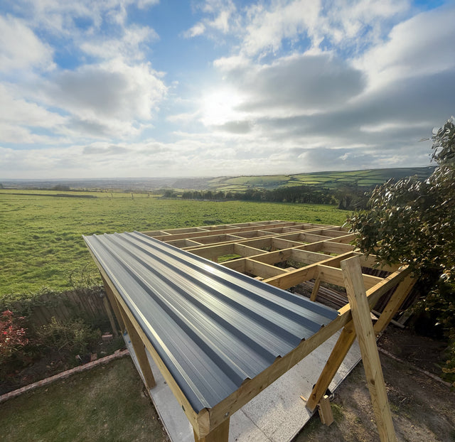 32/1000 Box Profile Sheeting 0.5 Thick Polyester Roof Sheet